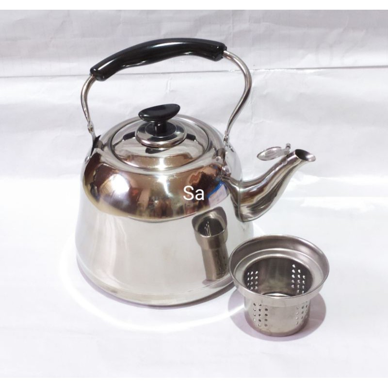 Jual A1 Ceret Air Jadul Bunyi Teko Rebus Air Mini Lengkap Saringan Teh Model Klasik Tea Pot ...