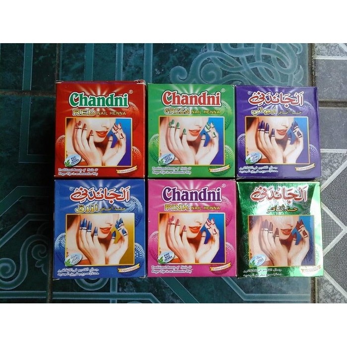 Jual TERLARIS pacar hena / henna kuku rani , chandni , arzo BARU ...