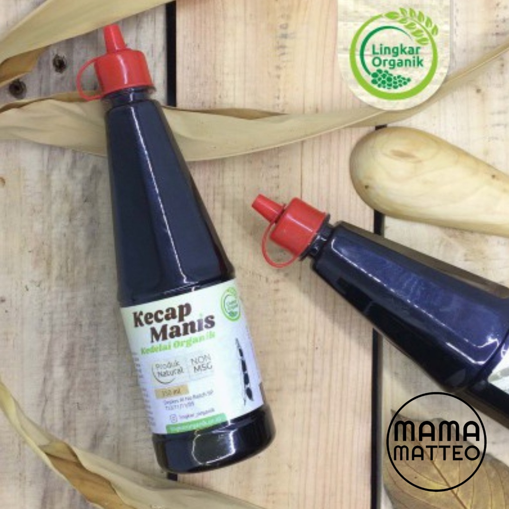 Jual LINGKAR ORGANIK Kecap Manis Organik Sehat Non MSG & GMO / 150ML / 350ML / BANDUNG | Shopee ...