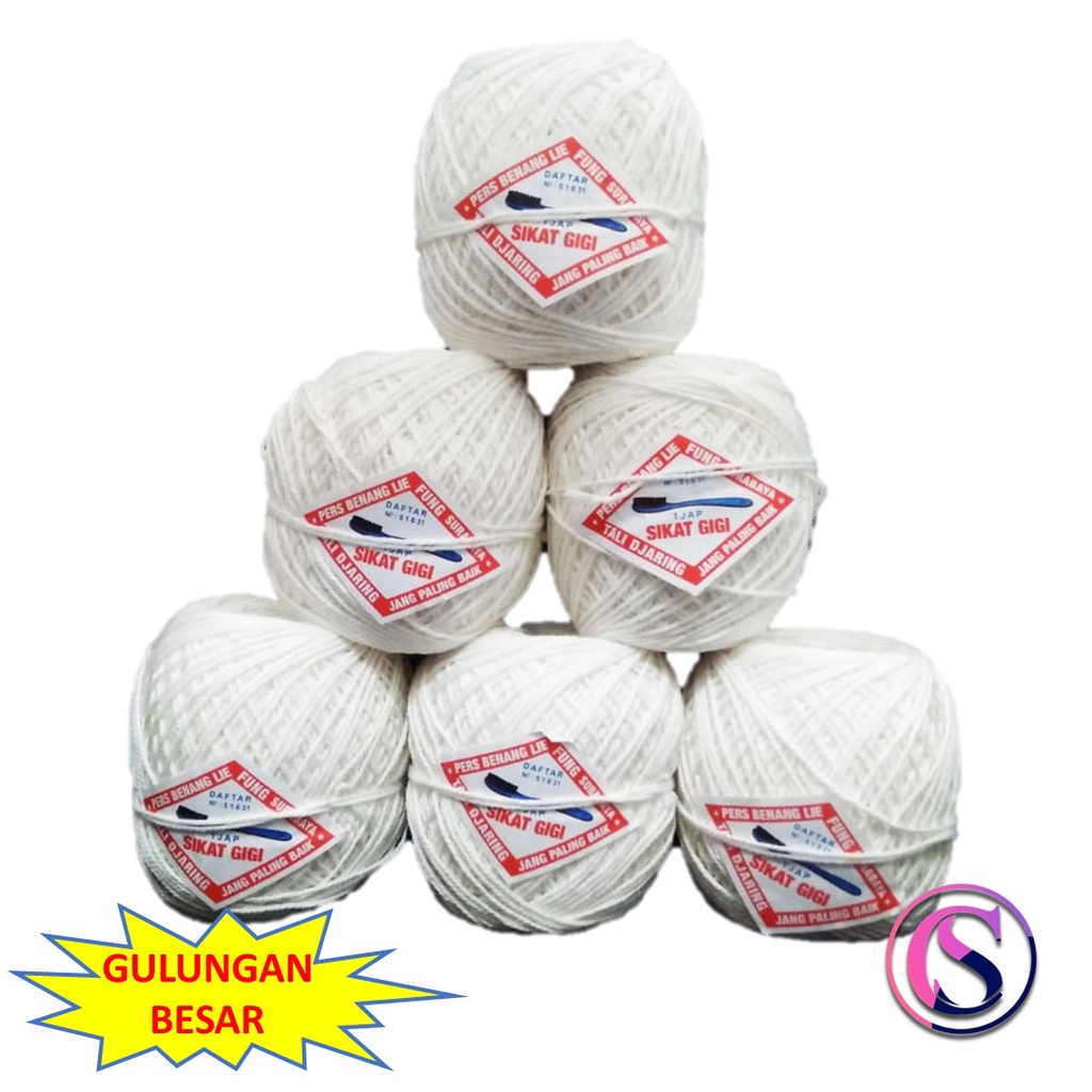 Jual Benang kasur putih cap sikat | Shopee Indonesia