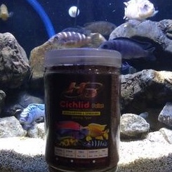 Jual [PAKAN CICHLID] Pelet Ikan HD CICHLID singking (tenggelam) 500 gr | Shopee Indonesia