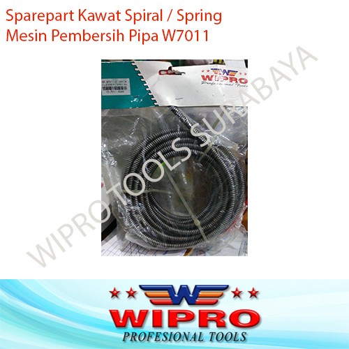Jual Spare Part Kawat Spiral / Spring Mesin Pembersih Pipa W7011 WIPRO ...