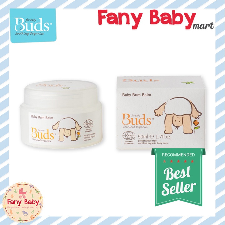Jual BUDS DIAPER CREAM BABY BUM BALM 50ML | Shopee Indonesia