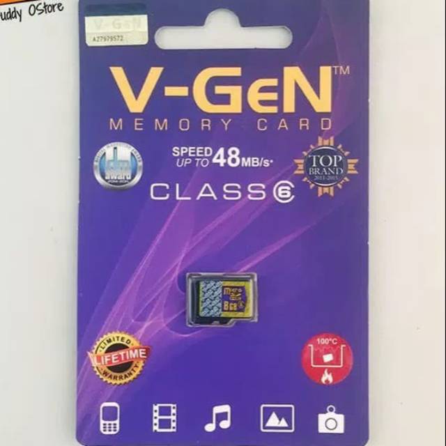 Jual Memory V-gen 8gb MMC VGEN 8GB ORIGINAL | Shopee Indonesia