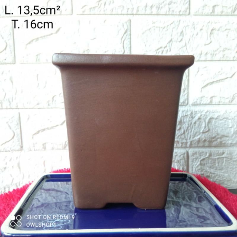 Jual pot cascade segi4 polos | Shopee Indonesia