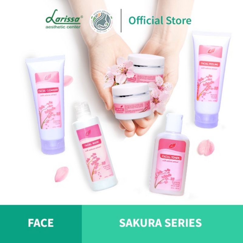 Jual Larissa Paket Sakura Brightening Series | Shopee Indonesia