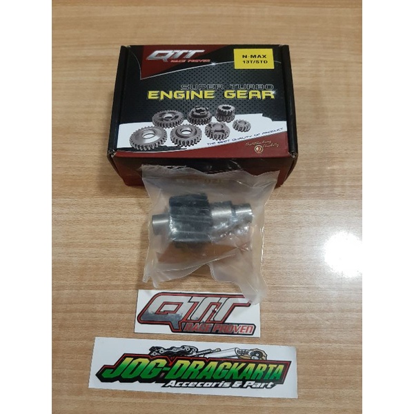 Jual GEAR RASIO GIR RASIO NMAX N-MAX EROX LEXY QTT RACING 13T DAN 14 T ...