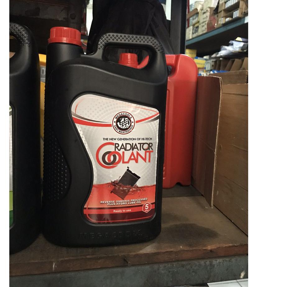Jual Air Radiator Megacool / Megacools Coolant 5L (Merah / Hijau ...