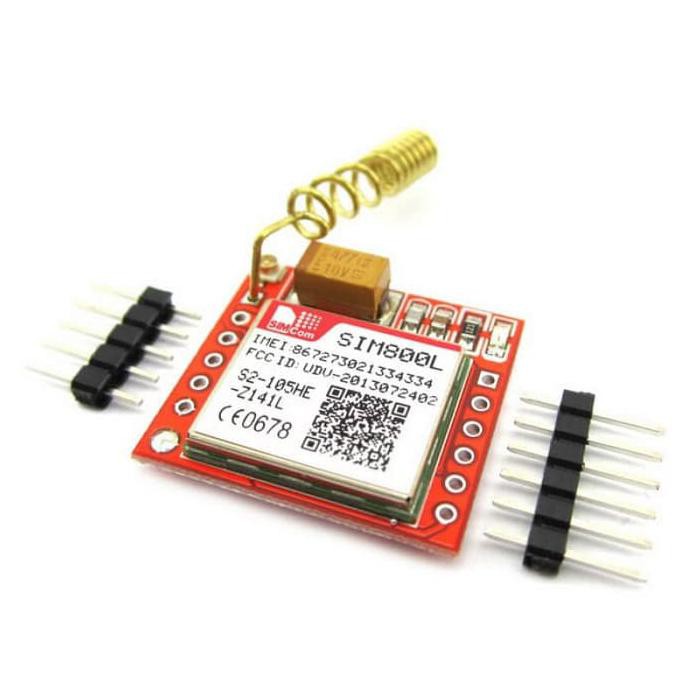 Jual Ini Smallest Sim800L Gprs Gsm Module Sim 800L 800 With Antenna ...