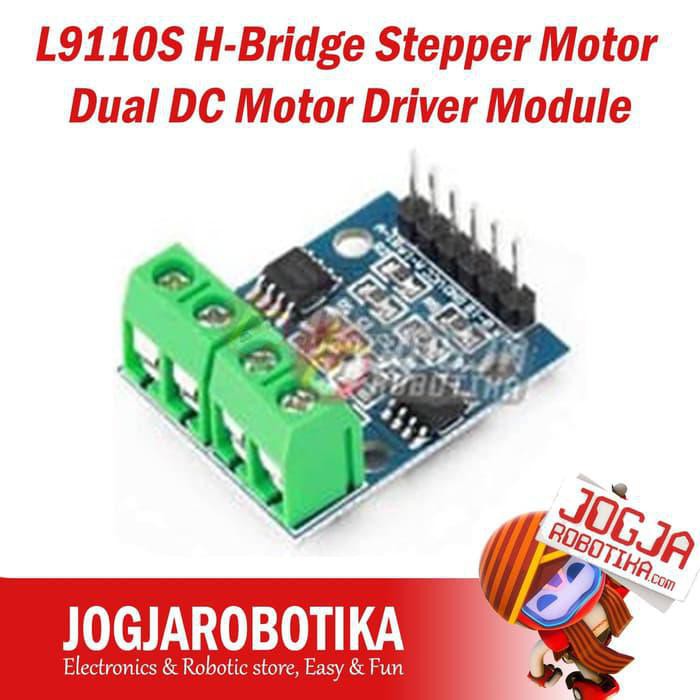 Jual L9110 L9110S H-BRIDGE STEPPER MOTOR DUAL DC MOTOR DRIVER MODULE ...