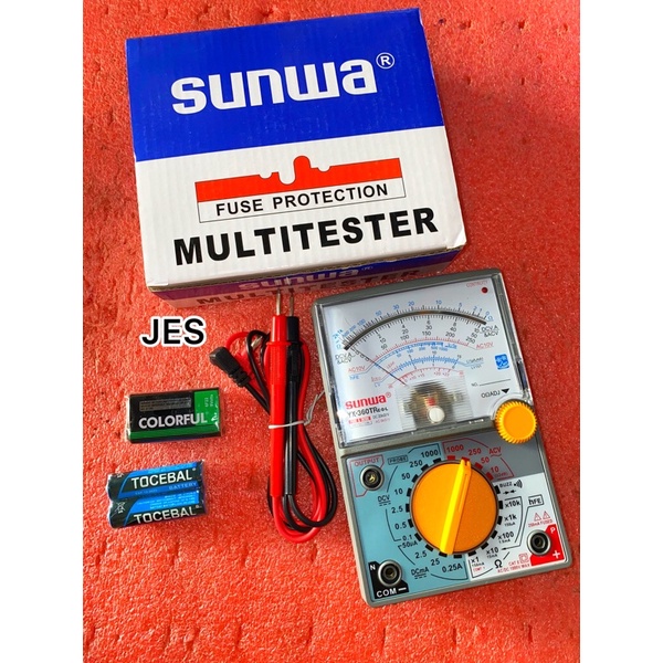 Jual Multitester Avometer Multimeter Analog Sunwa Ada Buzzer YX-360TRE ...