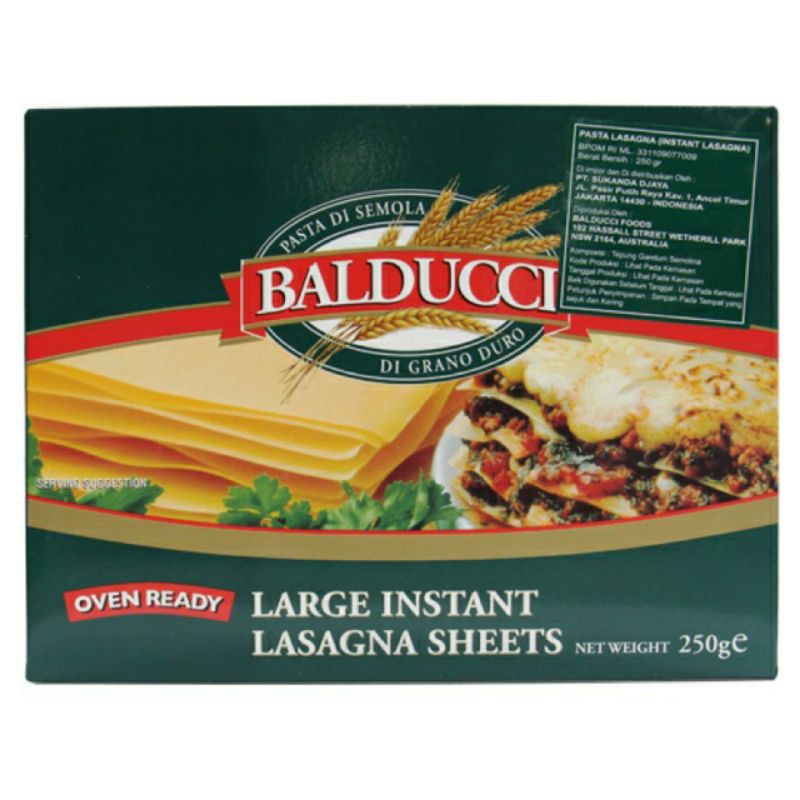 Jual Balducci Pasta Spaghetti Penne Trivelle Makaroni Lasagna ...