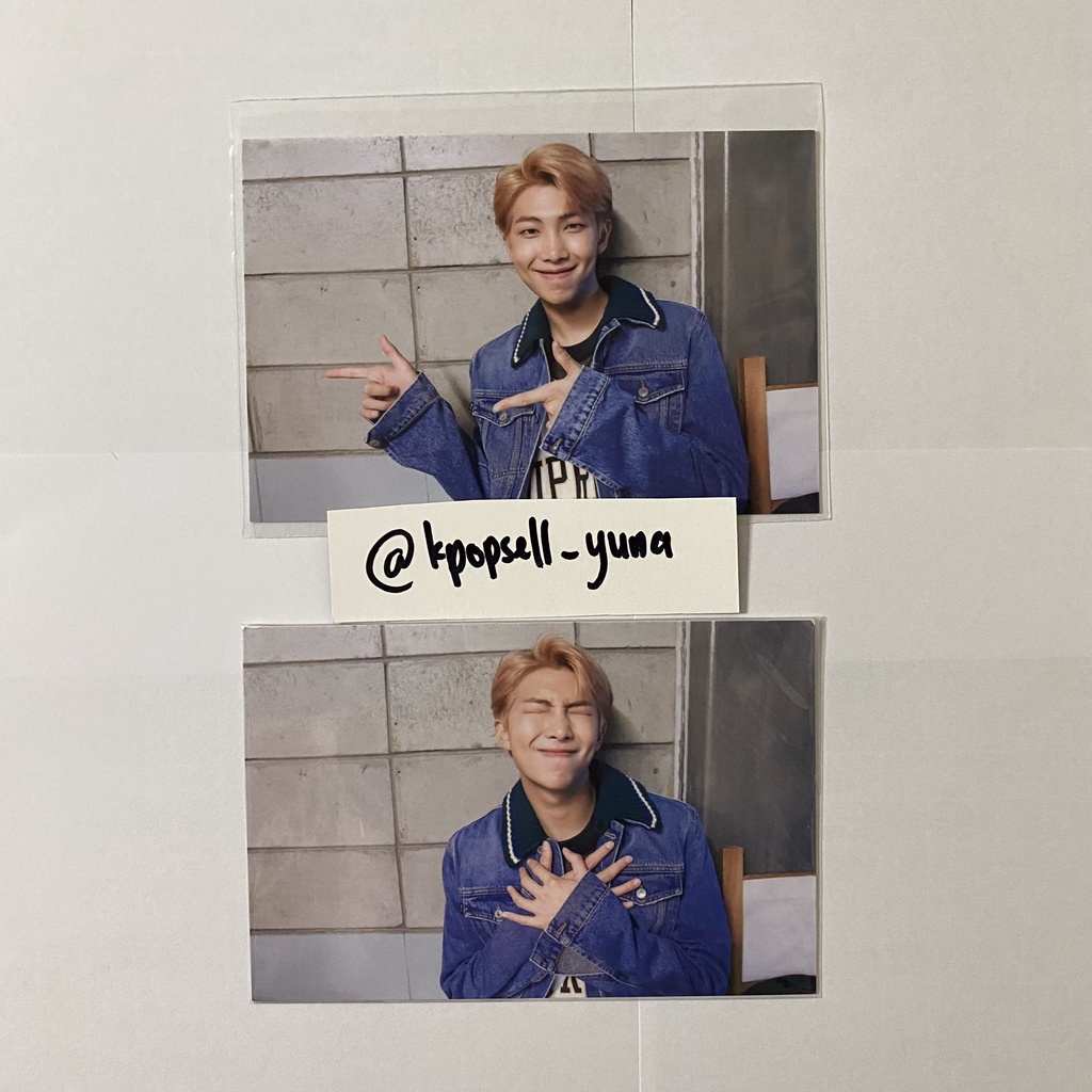 Jual BTS RM Broadcast Photo Kim Namjoon pc bc DNA Official | Shopee ...