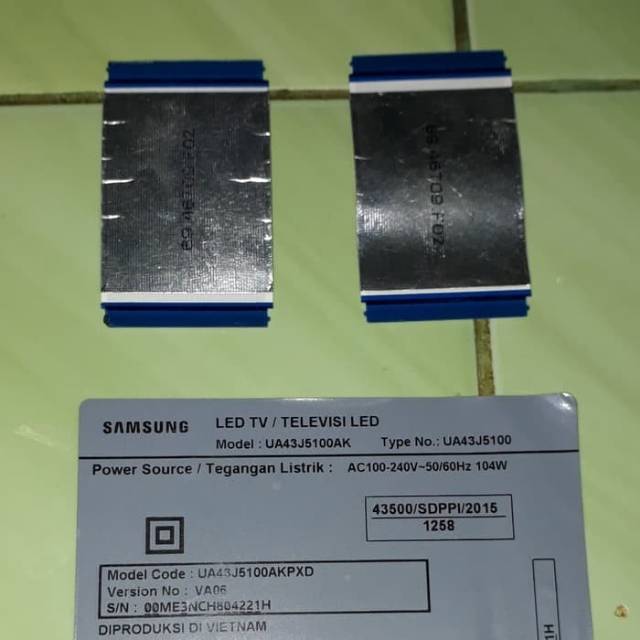 Jual Flexible Fleksibel Tcon Original Samsung UA43J5100 UA43J5100AK | Shopee Indonesia