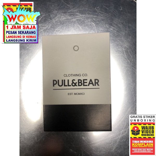 Jual PULL & BEAR HANGTAG SUPER PREMIUM CO 1X DI KIRIM 600PCS | Shopee ...