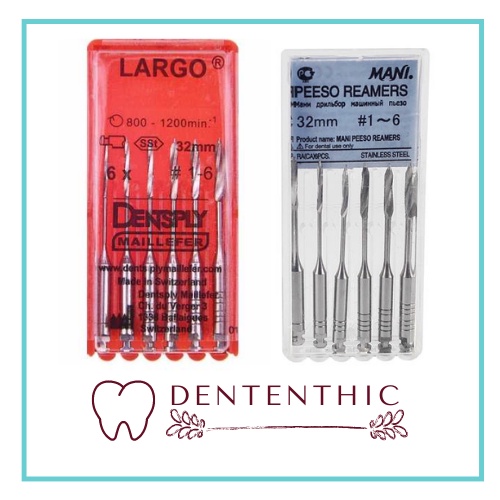 Jual Peeso Reamer Dentsply / Peeso Reamer Mani / Dentsply Largo 32mm ...