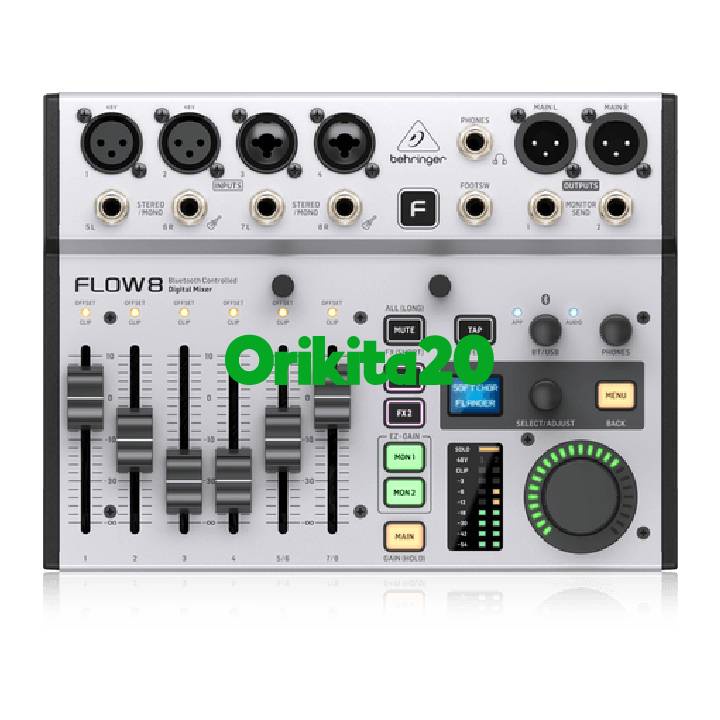 Jual Behringer FLOW 8 FLOW8 FLOW-8 8-input Digital Mixer with Bluetooth ...