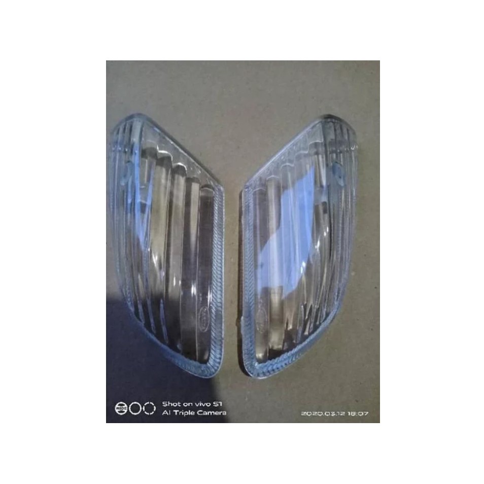 Jual Narita - Mika Sen Depan Supra X Baut Dalam (Mika Kaca Lampu Sen Depan Kanan Kiri) | Shopee ...