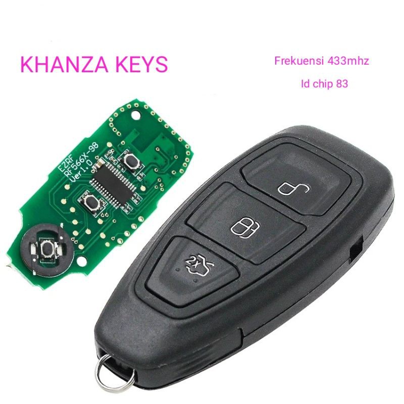 Jual kunci remot smart key ford fiesta dan ecosport | Shopee Indonesia
