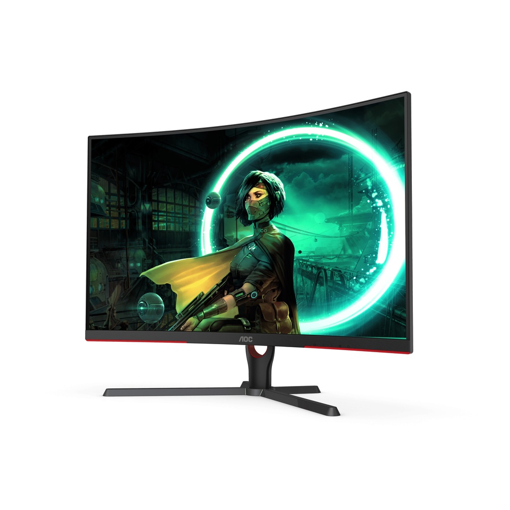 Jual AOC CQ32G3SE Curved Gaming Monitor (31.5"/VA/1ms/165Hz/QHD/1000R ...