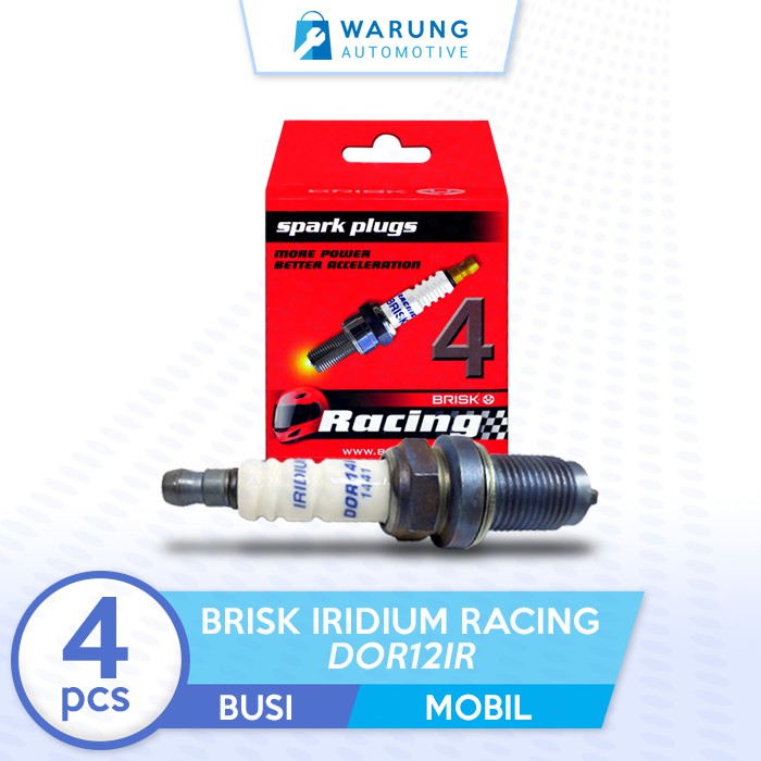 Jual Busi Mobil BRISK IRIDIUM RACING DOR12IR | Shopee Indonesia