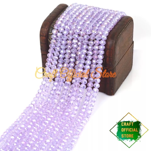 Jual Kristal Ceko 4/6/8mm Manik Crystal Ceko Bapau Bening | Shopee Indonesia