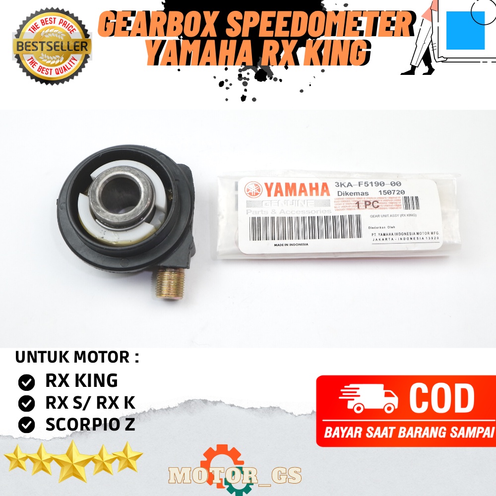 Jual GEAR BOX GIR BOX SPEEDOMETER KILOMETER YAMAHA RX KING - RX K - RX ...