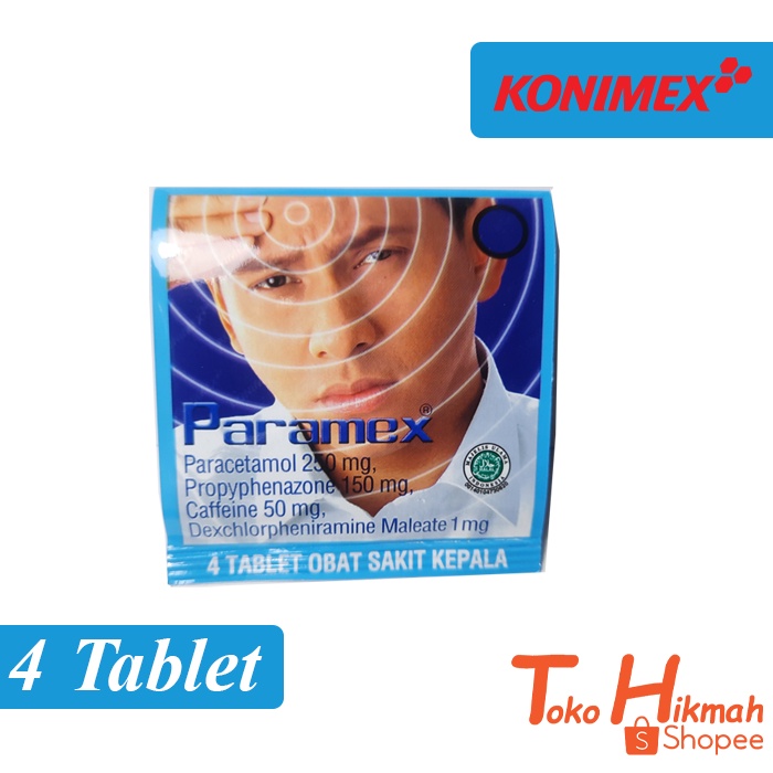 Jual PARAMEX Eceran (1 Strip isi 4 Tablet) | Shopee Indonesia