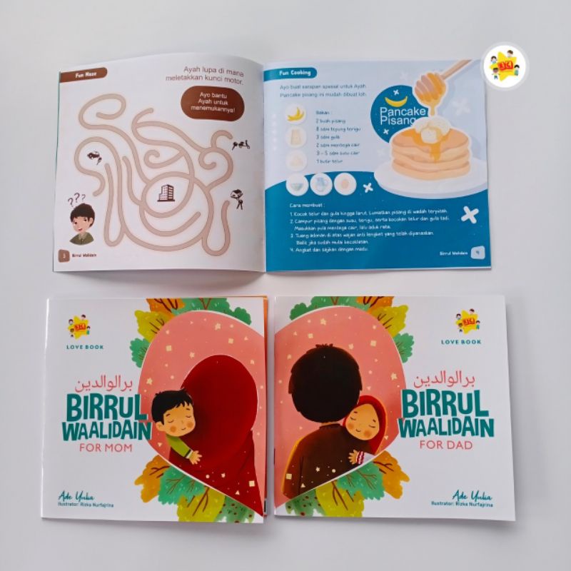 Jual Buku Love Book Birrul Waalidain Bonus Fun Activity Jurnal Syukur ...