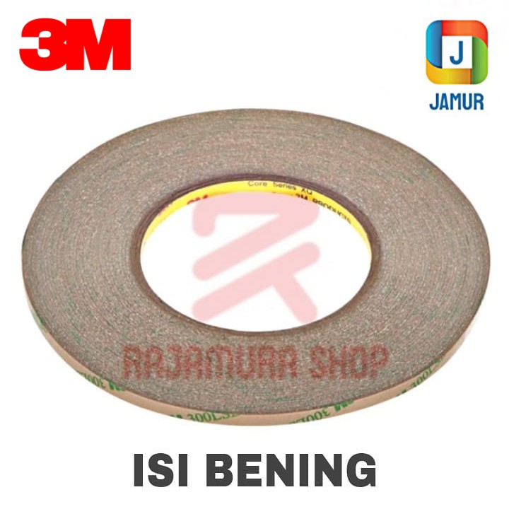 Jual DOUBLE TAPE 3M ORIGINAL KUNING 02MM SELOTIP ISOLASI BOLAK BALIK ...