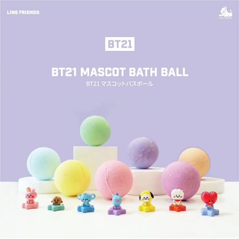 Jual BT21 MASCOT BATH BALL | Shopee Indonesia