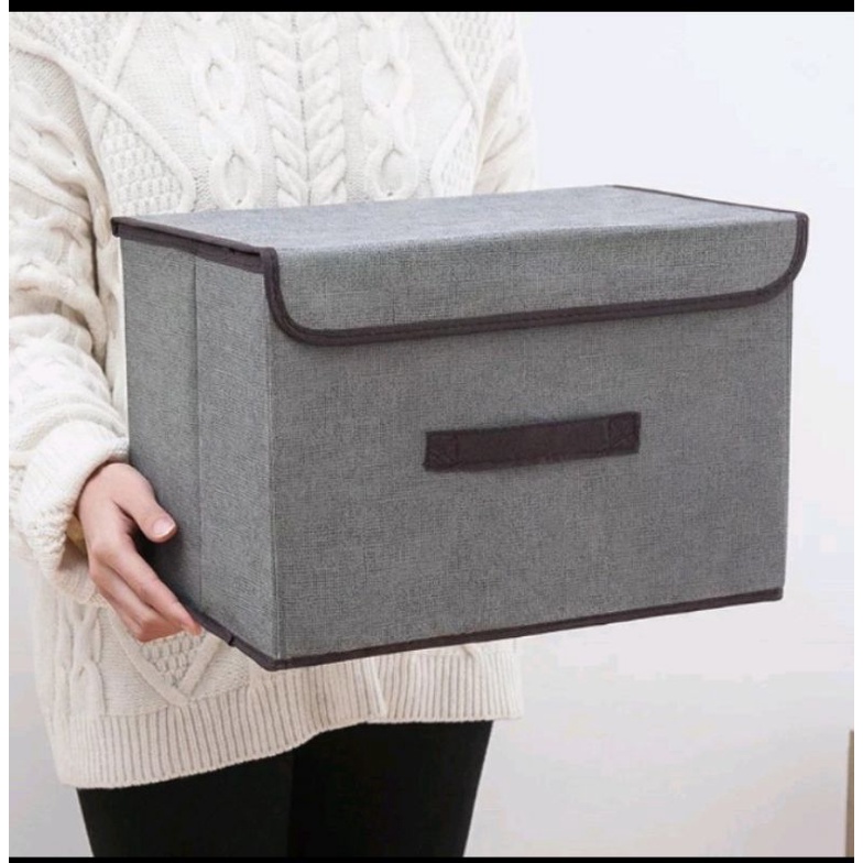 Jual Storage Box Tempat Penyimpanan Lipat Multifungsi | Shopee Indonesia