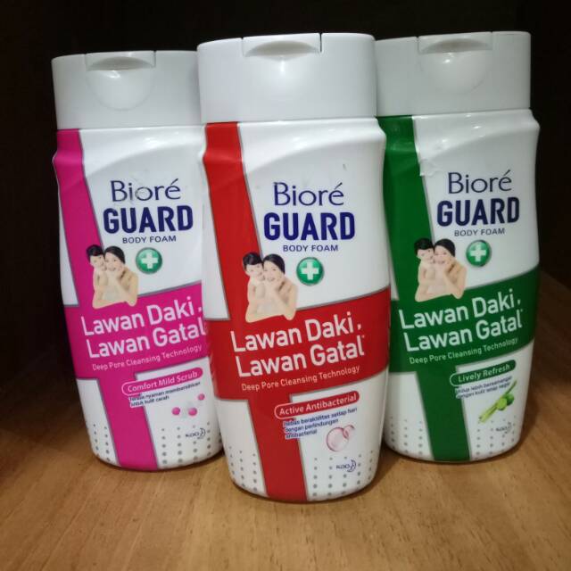 Jual Biore guard body foam botol 100ml | Shopee Indonesia
