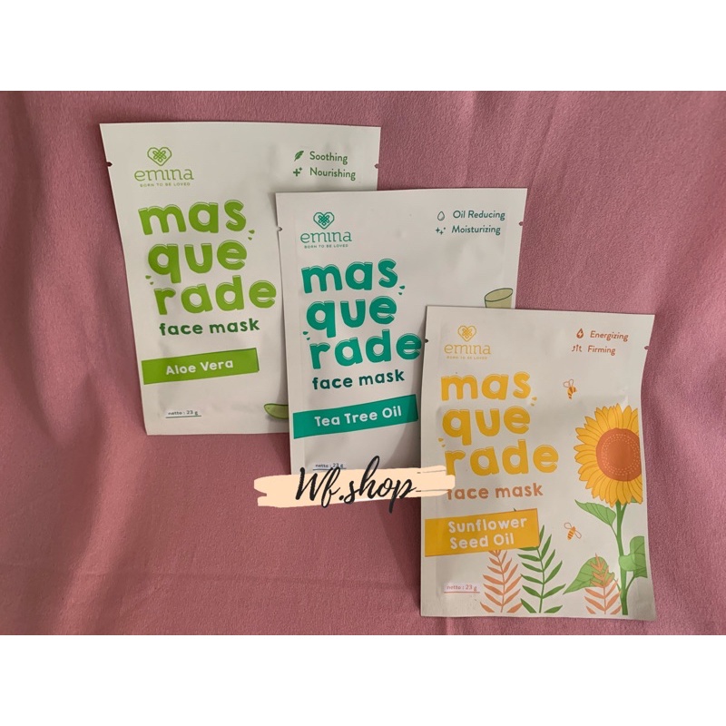 Jual Face mask emina original 100%/ masker emina sachet | Shopee Indonesia