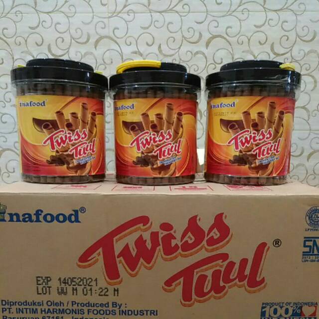 Jual Astor Twiss Tuul Coklat Wafer Roll Cokelat 500gr | Shopee Indonesia