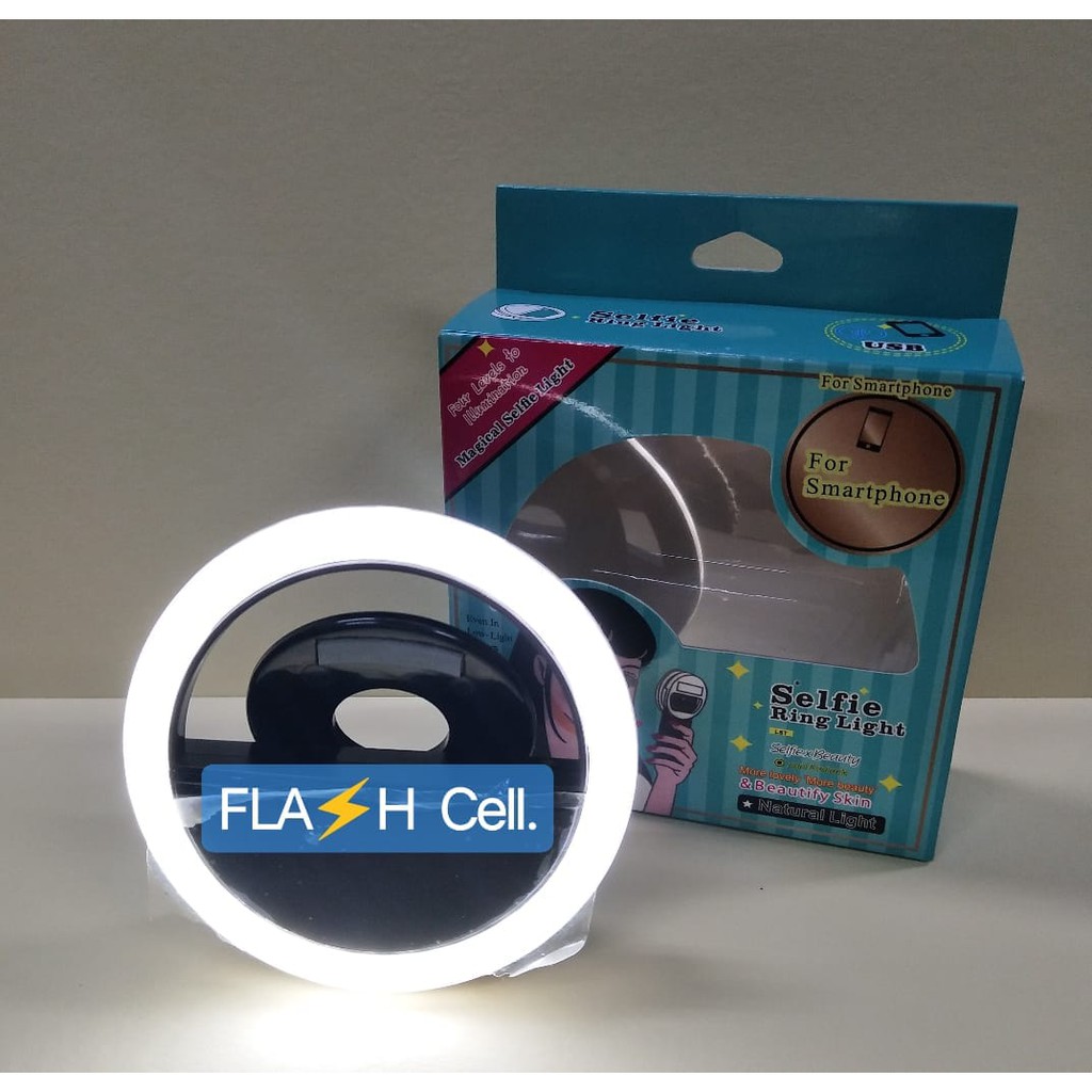 Jual SELFIE RING Ring Selfie Light / Lampu Led Selfie untuk semua Type ...