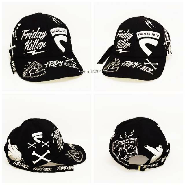 Jual [COD]TOPI DISTRO PRIA/TOPI SNAPBACK PRINTING ORIGINAL NEW MODEL ...