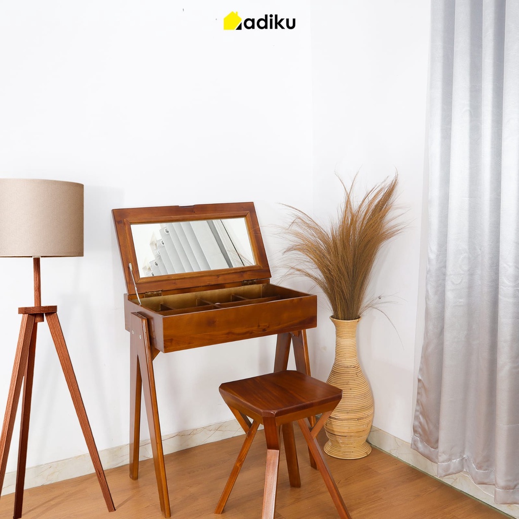 Jual ADIKU.ID ELZA Meja Rias Minimalis | Shopee Indonesia