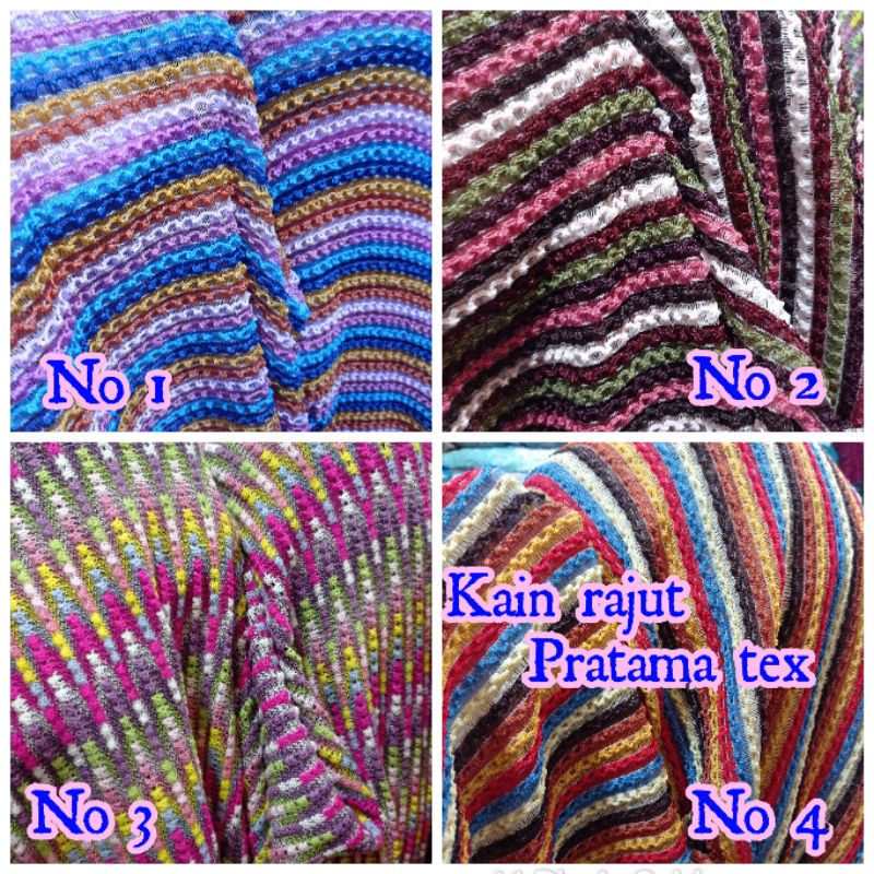 Jual TERBARU!! Kain semiwool rajut/kain woll rajut_kain bahan blazer ...