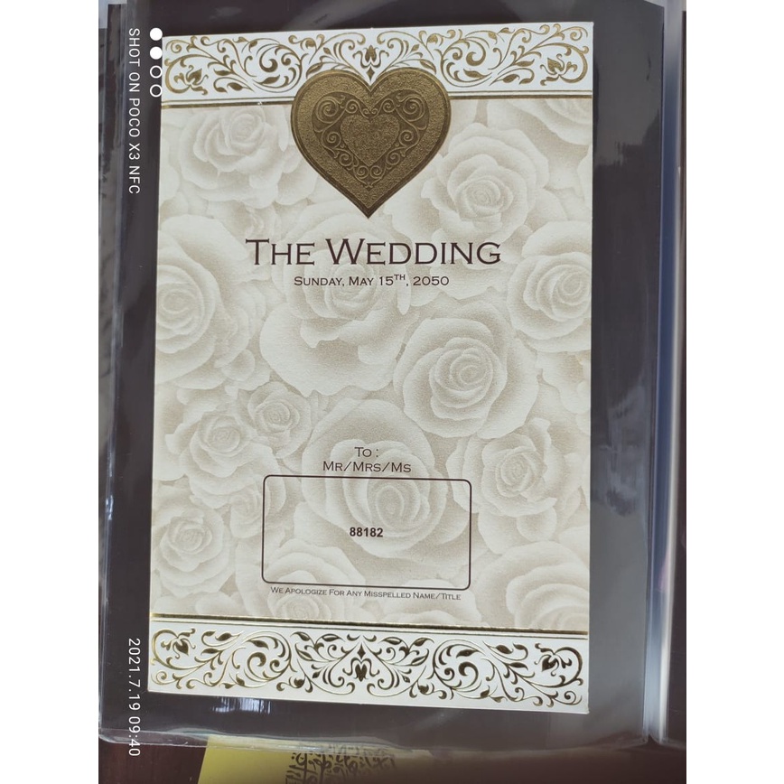 Jual UNDANGAN BLANGKO ERBA 88182 | Shopee Indonesia