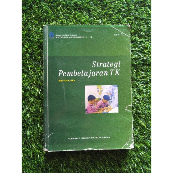 Jual [SECOND] : UNIVERSITAS TERBUKA (UT) : Strategi Pembelajaran TK ...