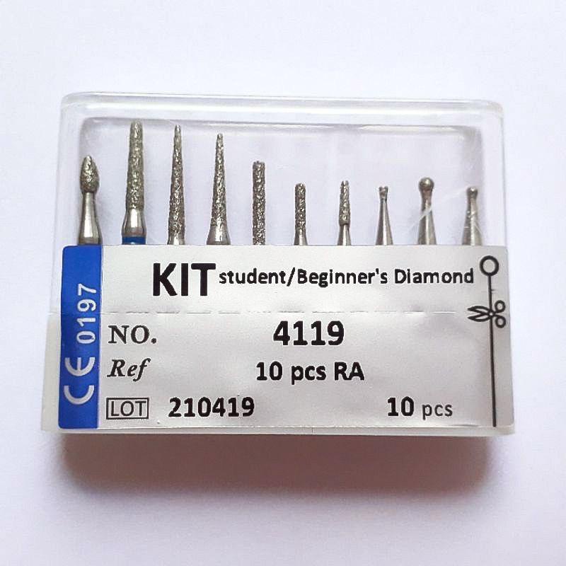 Jual Dental diamond bur student kit low speed | Shopee Indonesia
