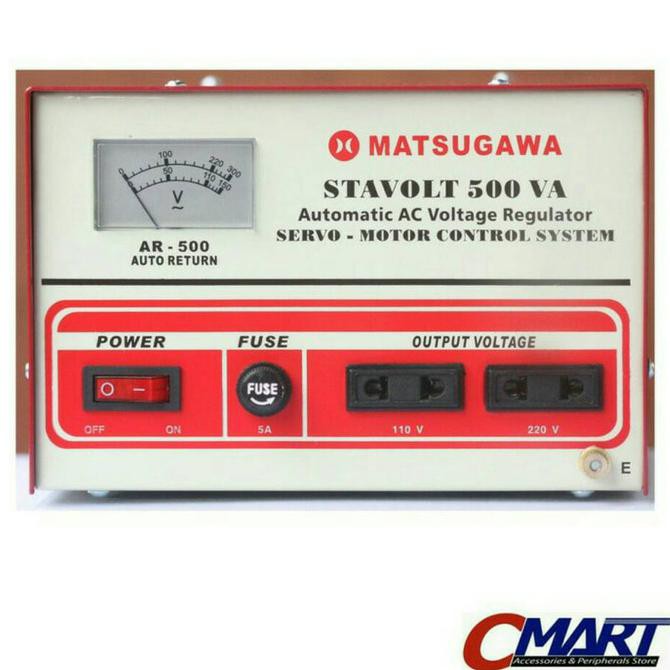 Jual Matsugawa Stavolt 500VA AC Voltage Stabilizer Servo Motor Control ...