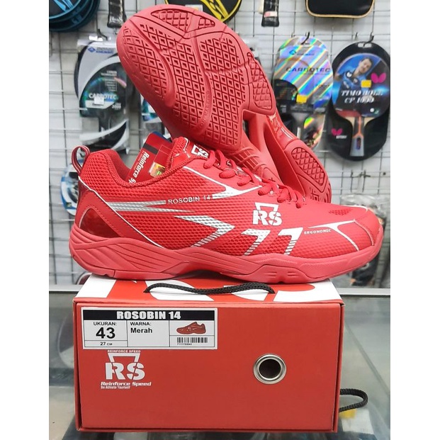 Jual SEPATU BADMINTON RS ROSOBIN 14 - XTRA CUSHION - ORIGINAL Reinforce ...