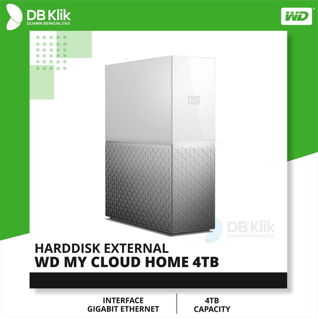 Jual HARDISK EXTERNAL WD MY CLOUD HOME 4TB | Shopee Indonesia