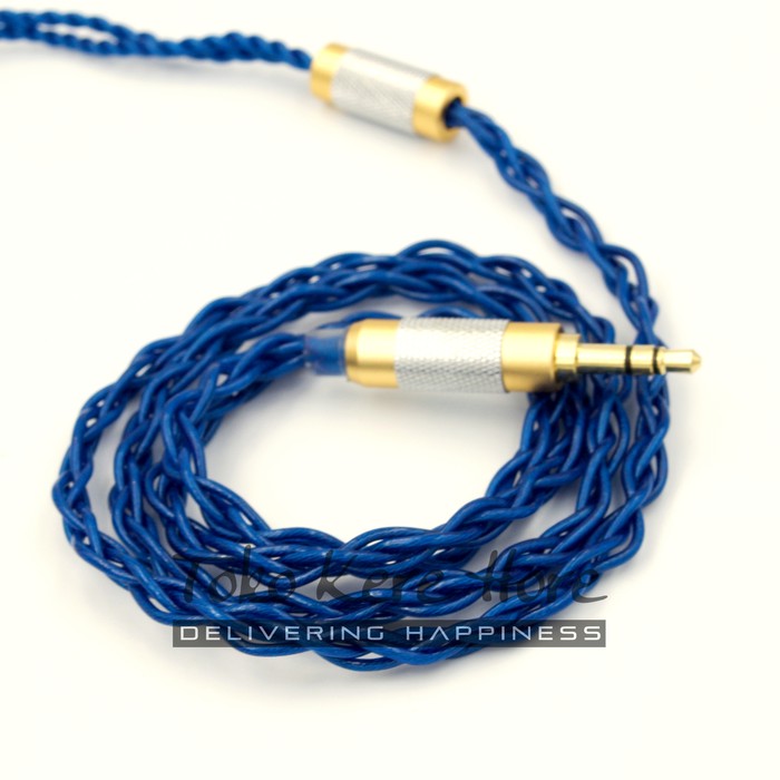 Jual JC Ally JC04P Blue - Earphone Cable Upgrade NON MIC | Shopee Indonesia