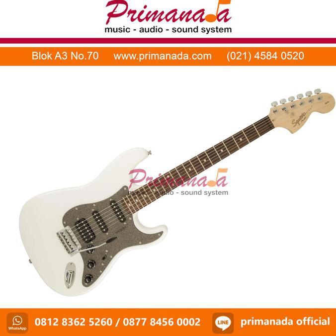 Jual Squier Affinity Stratocaster Hss Laurel Fb Olympic White | Shopee ...