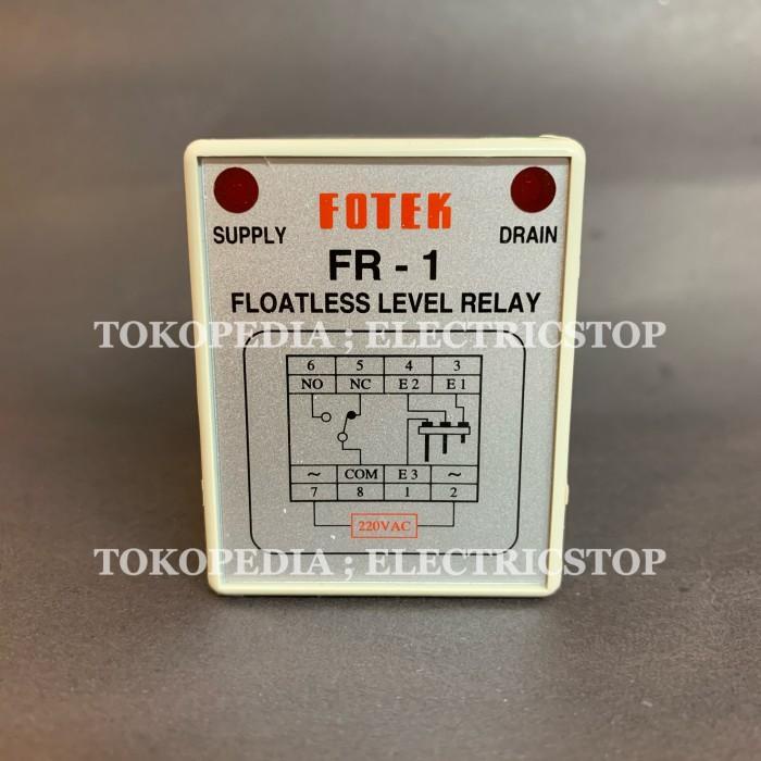 Jual Relay New Fotek Fr-1 Floatless Level Relay Fr 1 Fr1 220V | Shopee ...