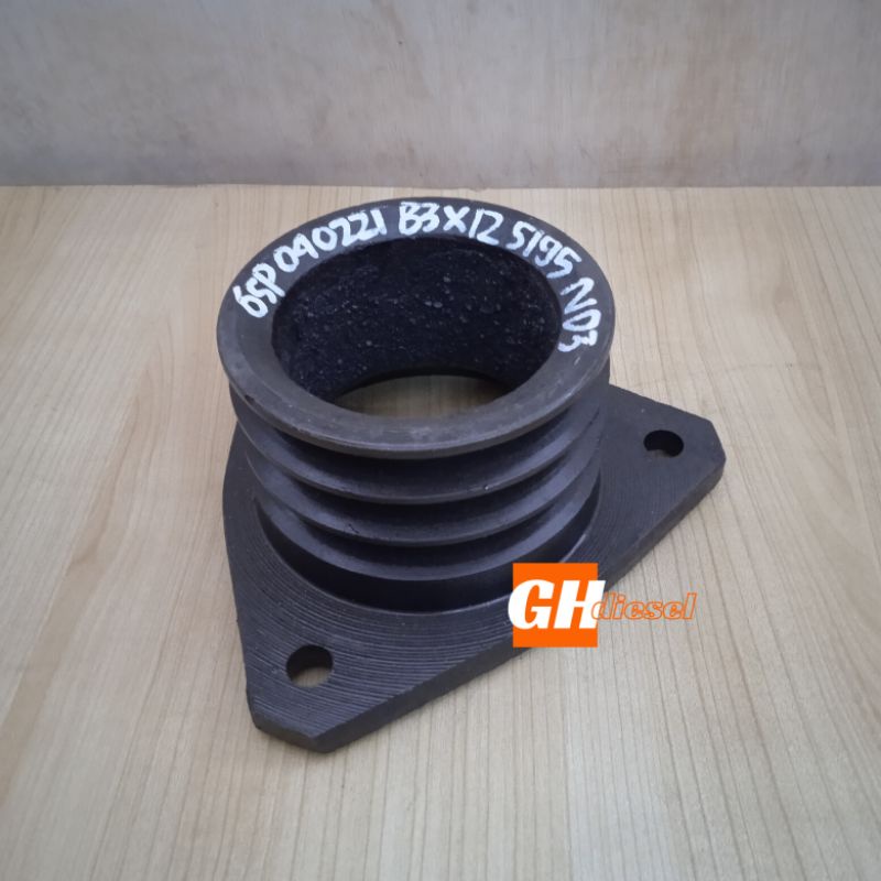 Jual pulley pully puli mesin cor S 195 12 PK sampai 23 PK ( B3 x 12 cm ...