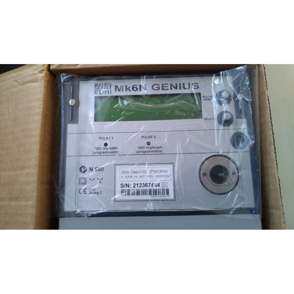 Jual EDMI Mk6N GENIUS 2000-6NXXX SERIES ENERGY METER | Shopee Indonesia